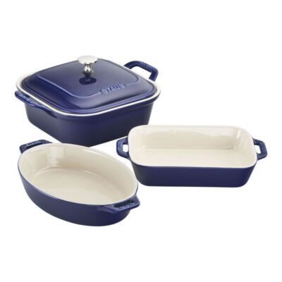 Staub Ceramique Ovenware 4 Piece Set – The Kitchen Cupboard and Icebox
